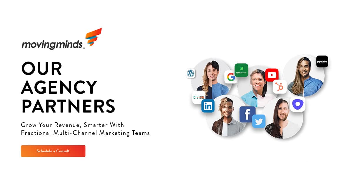 Our Marketing & Technology Partner Ecosystem | Moving Minds
